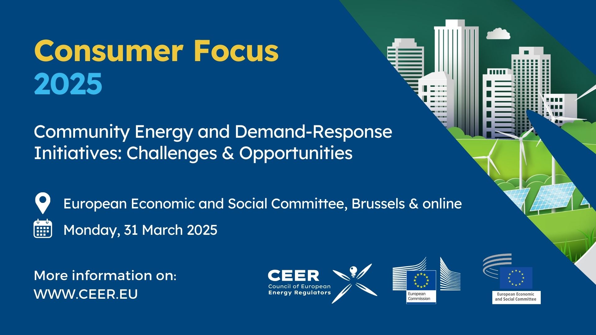 Registration is open for Consumer Focus 2025 - CEER