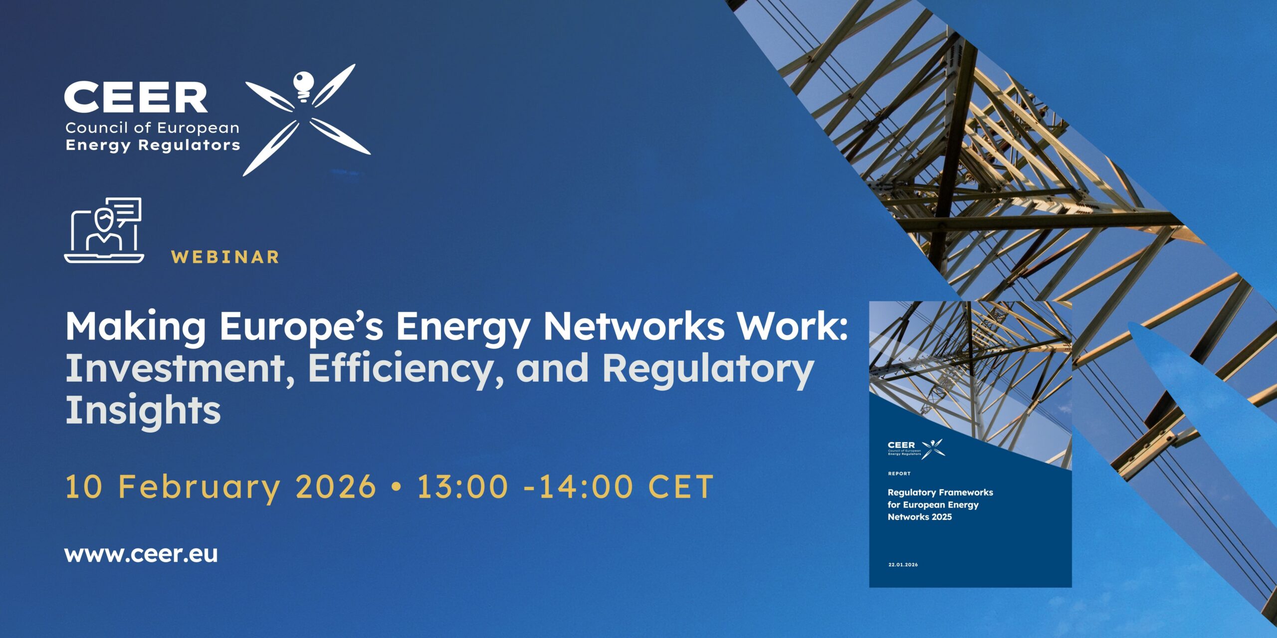 CEER Webinar: Making Europe’s Energy Networks Work - Investment ...